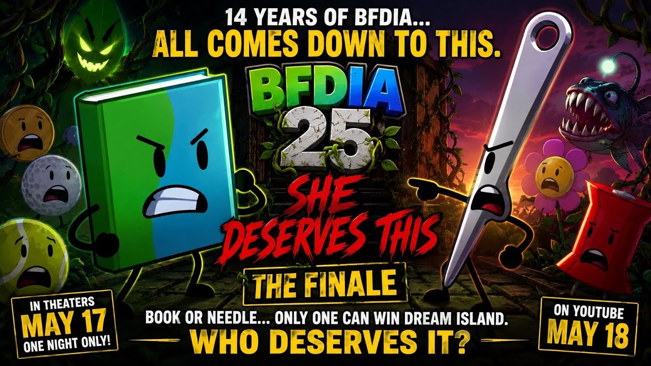 BFDIA 25 FINALLY RELEASING TODAY! 
