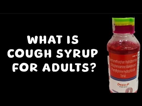 What is cough syrup for adults?