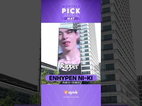 [ UPICK May Monthly Pick KPOP ARTIST (Boy) ] ENHYPEN NI-KI│ COEX Media Tower