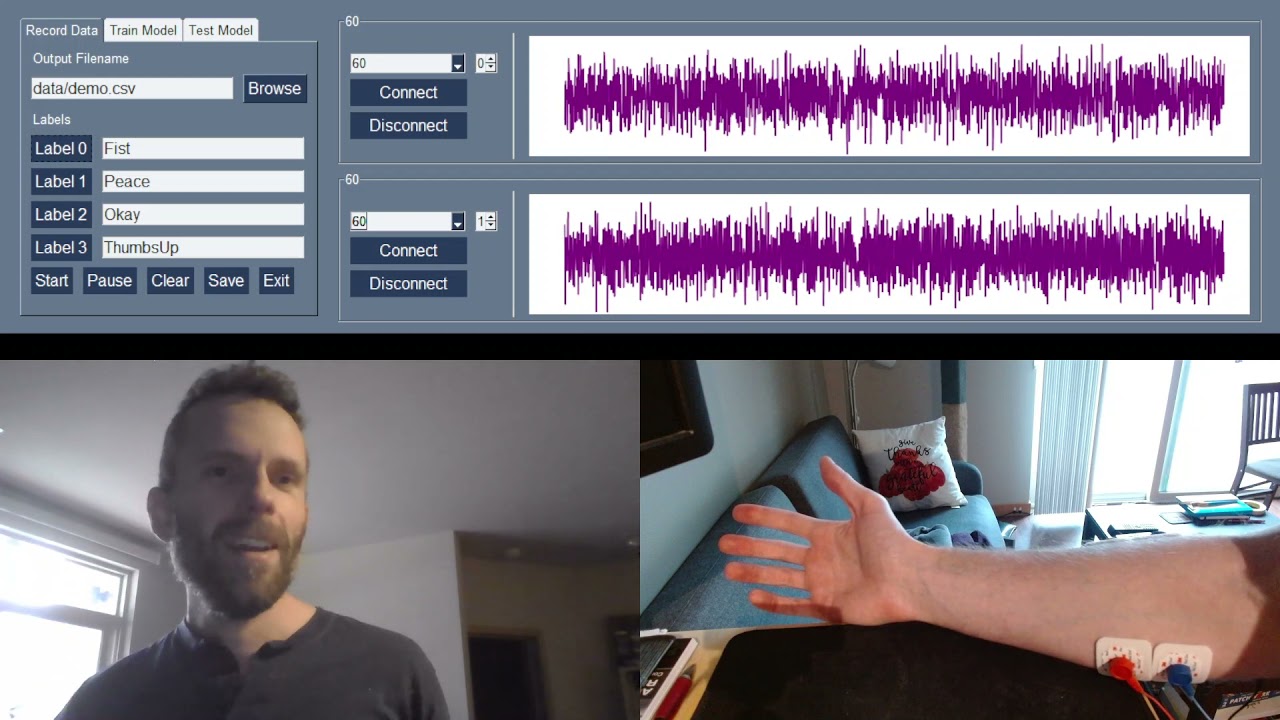 EMG Gesture Recognition Demo