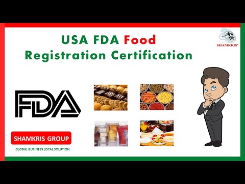 FDA Registration, USFDA Certification in India