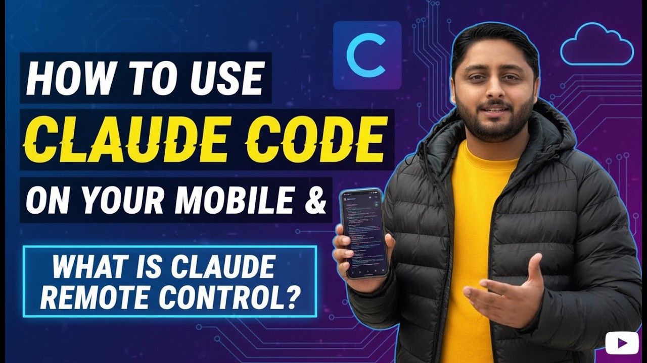 How To Use Claude Code on Your Mobile & What is Claude Remote Control