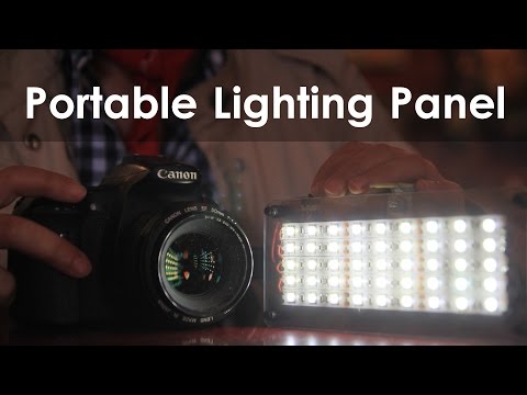 Make This Portable LED Light Panel and Take Better Pictures
