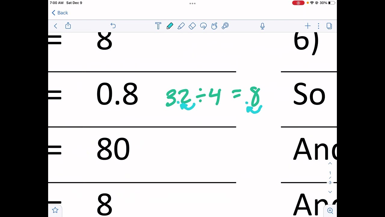 Math-Salamanders: Division related facts, decimals to 1DP sheet 2
