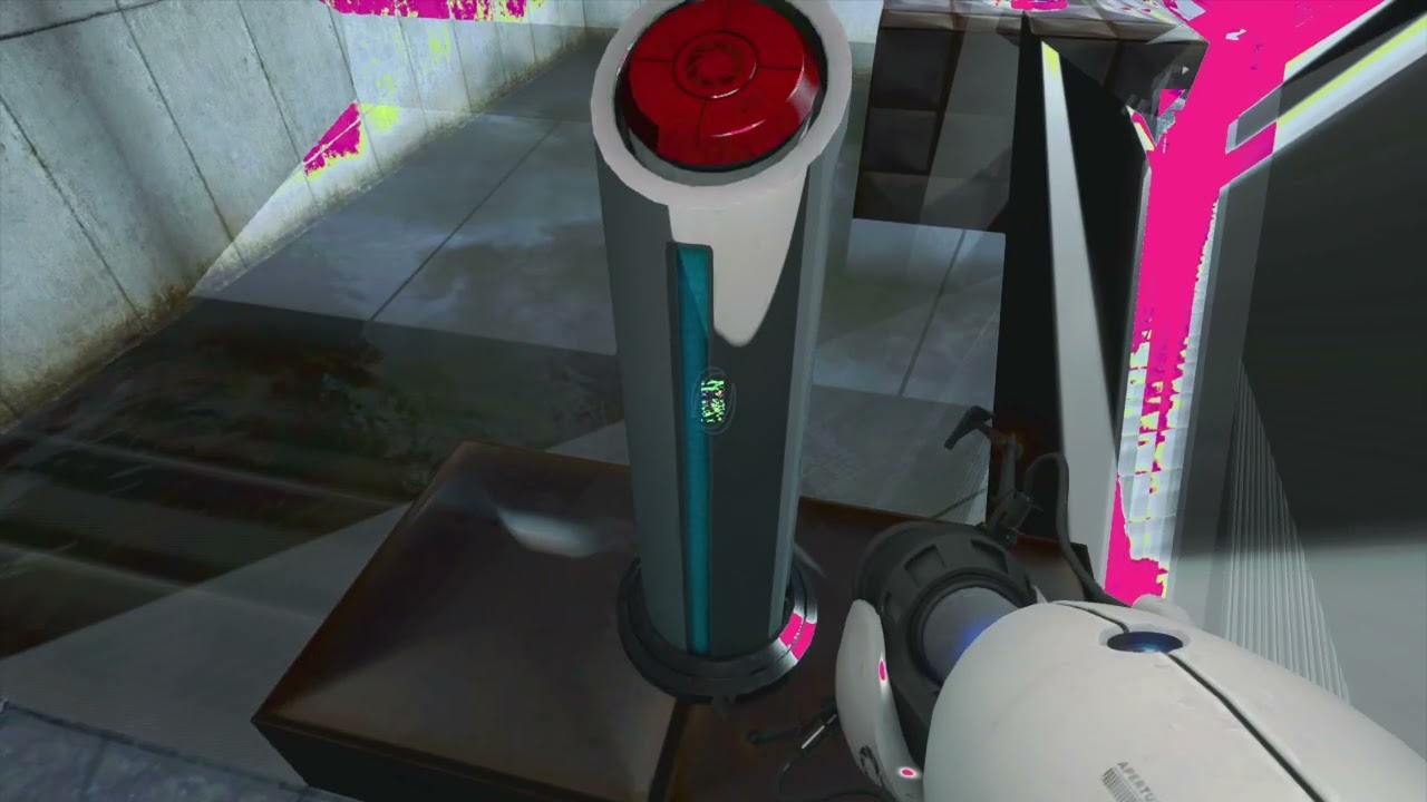 portal 1 (orange box) xenia cenary glitches