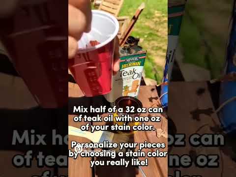 Teak Furniture Refresh #diy #outdoorfurniture #furniture
