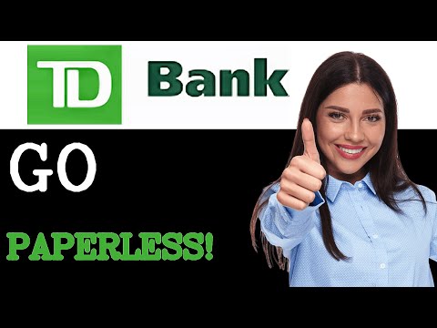 How To Find Statements On TD Bank And Go Paperless (2025)