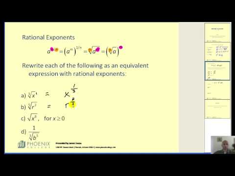 Rational Exponents