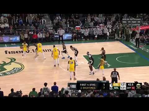 Breakdown Of The Lakers Game Winner Against The Bucks