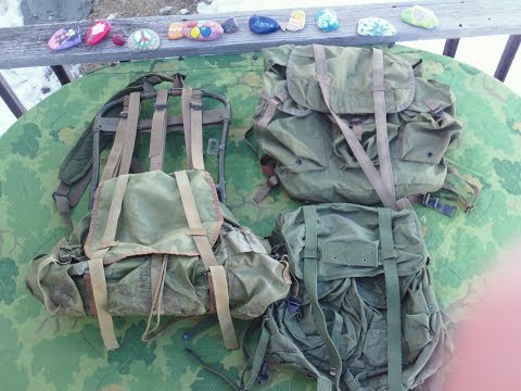 My Vietnam era rucksack collection