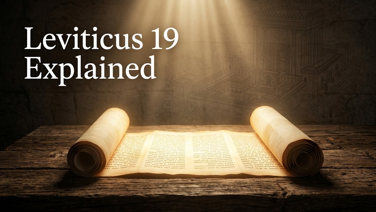 Leviticus Chapter 19 Explained (The Blueprint for Biblical Holiness | Bible Study)