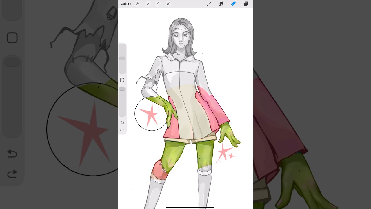 grayscale attempt #art #drawing #artchallenge #digitalart #animationmeme #animation #shorts #viral