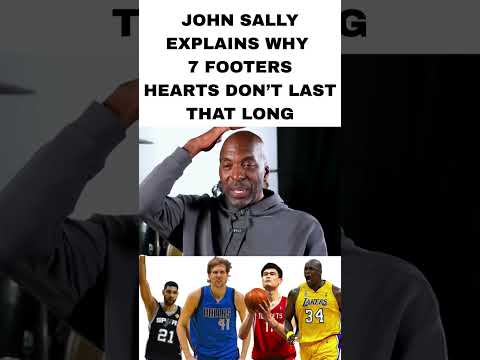 JOHN SALLY TELLS SOME SHOCKING FACTS ABOUT 7 FOOTERS #tallmen #basketball #nba #7ft #explore #fyp
