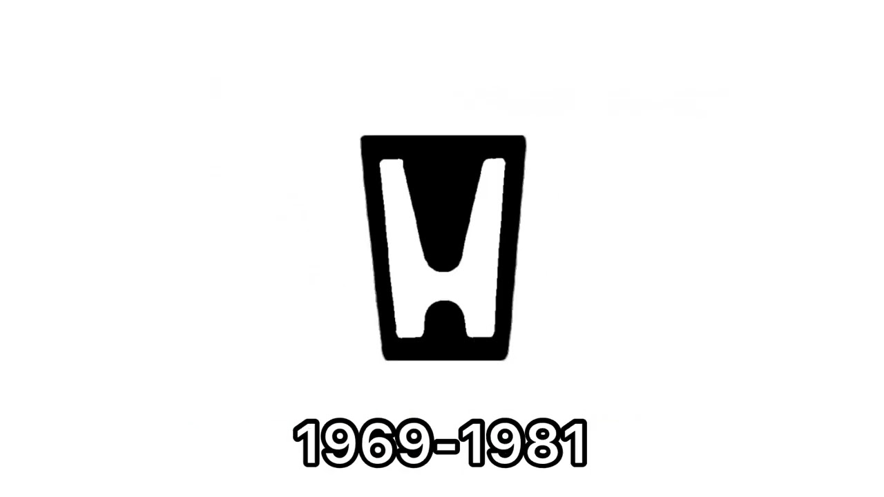 Honda historical logos