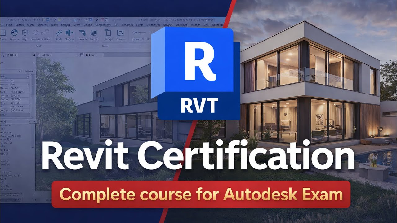Revit Certification: Complete course for Autodesk Exam