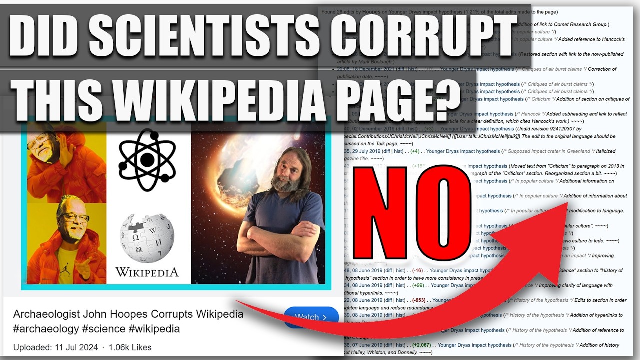 Did scientists corrupt this Wikipedia page?