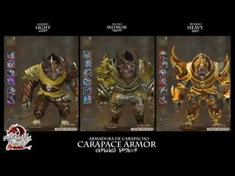 Guild Wars 2: Carapace Armor (Charr Male)