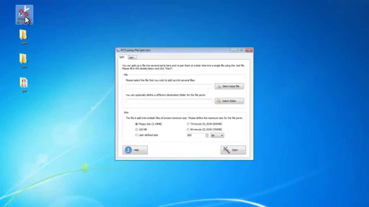How to Split/Join Files with Free File Splitter Joiner Software