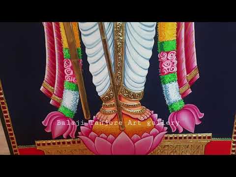 raja alagara murugan tanjore painting 5ft x3ft | balaji tanjore art gallery | whats app :6383884488