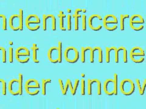 afkortingen