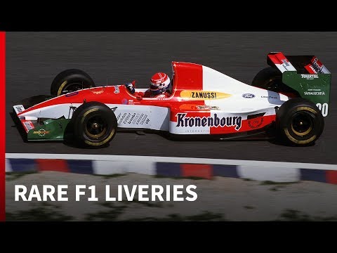 10 rare F1 car liveries
