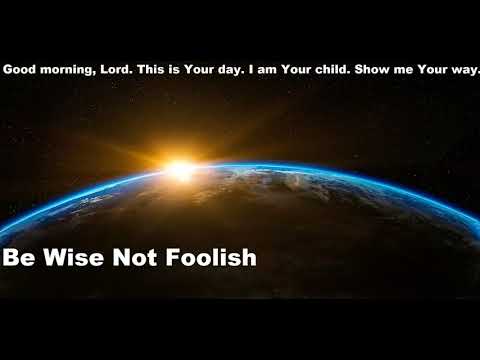 Be Wise Not Foolish – Easy Peasy All-in-One Homeschool