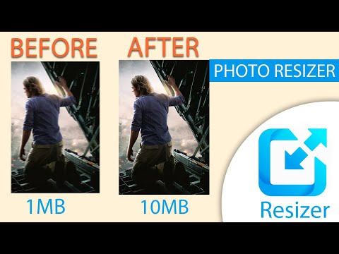 How Resize photo and signature in Android phone|Convert KB to MB