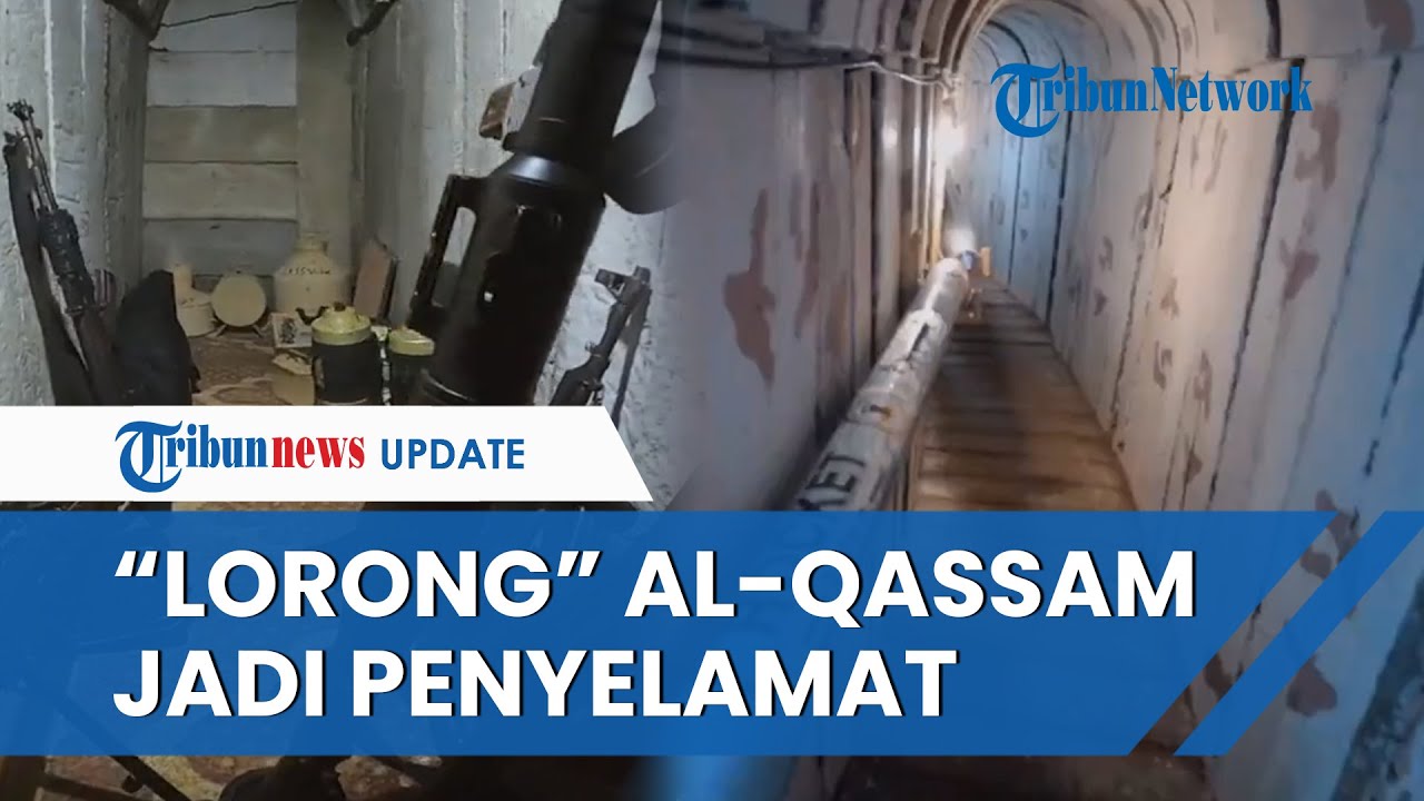 Penampakan Terowongan Bawah Tanah dan Senjata Brigade Al-Qassam yang ...