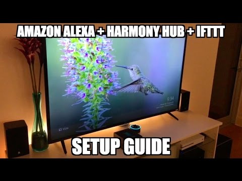 Amazon Alexa, Logitech Harmony Hub and IFTTT - Setup Guide