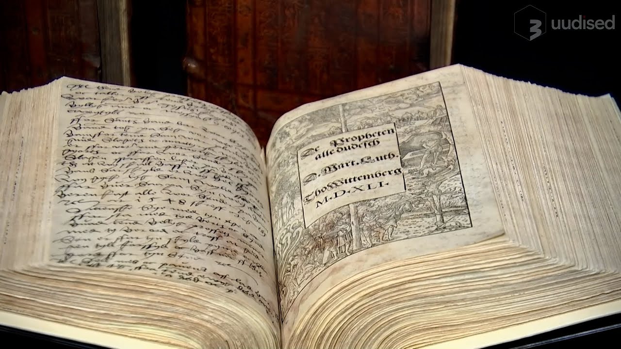 TV3 Uudised: Raamatuaasta puhul avati erakordne näitus Eesti trükikultuuri pärlitest