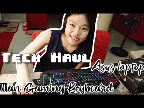 Tech Haul || Buying Laptop+Titan Gaming Keyboard