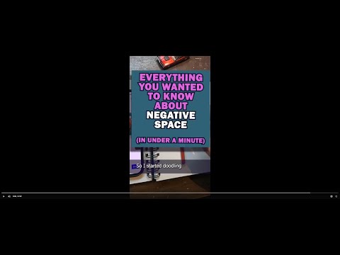 Everything You Wanted To Know About Negative Space (In Under a Minute)
