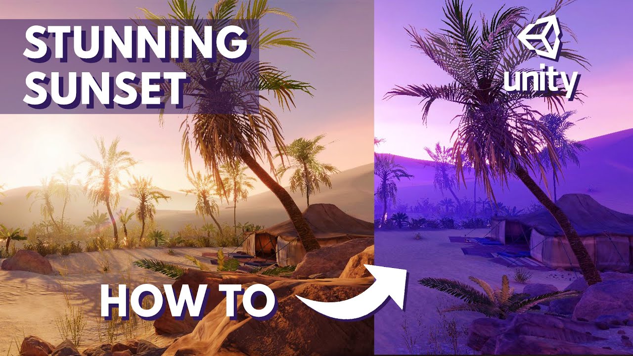 🌅 Sunset Beginners - UNITY Post Processing Tricks