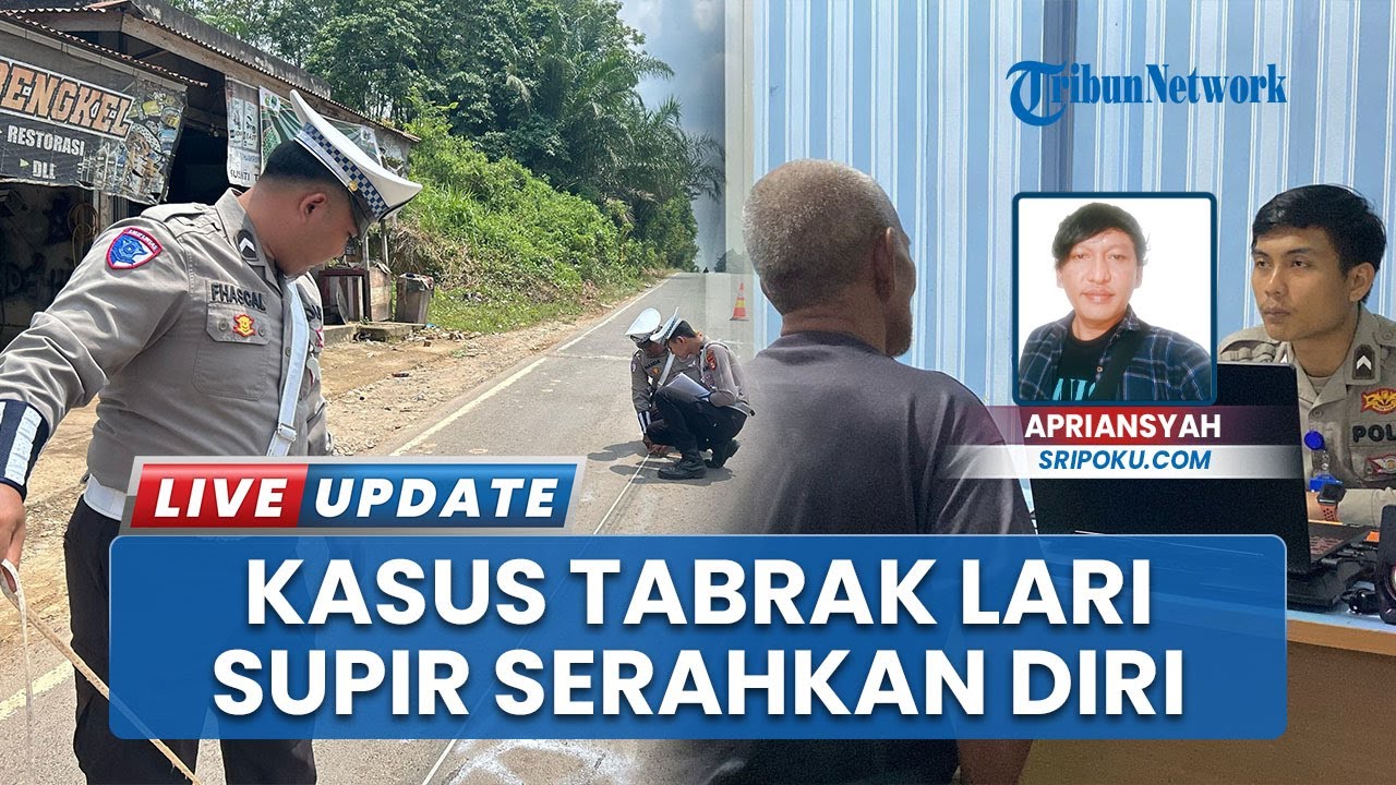 Sopir Truk Tabrak Lari di PALI Teridentifikasi Oleh CCTV SPBU, Sopir Truk Serahkan Diri Ke ...