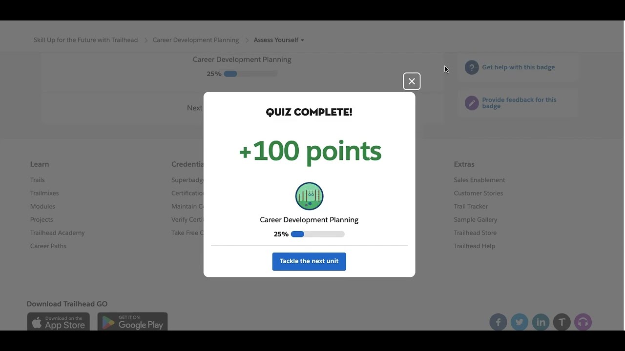 Assess Yourself | Career Development Planning | Salesforce | Module