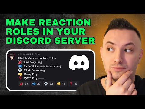 How To Make Reaction Roles in Discord Server (QUICK GUIDE)