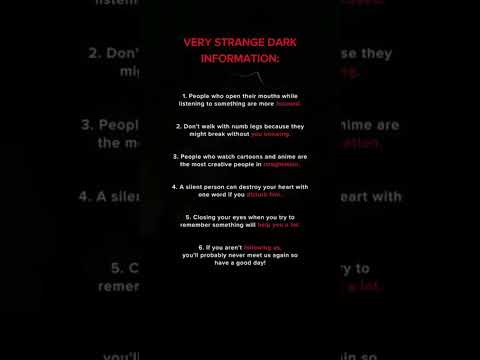 6 Strange Yet Dark Psychology Facts You’ve Never Heard Before!