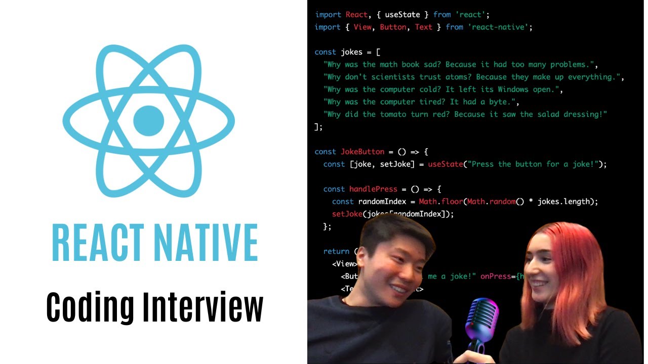 React Native Mock Interview with a Senior Software Engineer