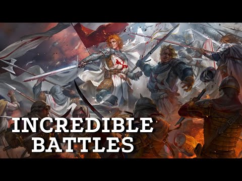 10 incredible battles that took place in history. Samurai. Conquistadors. Elephants...