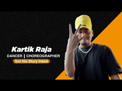 Dance Plus Season 4 Fame Kartik Raja gets his Story Inked | Street Culture Tattoos
