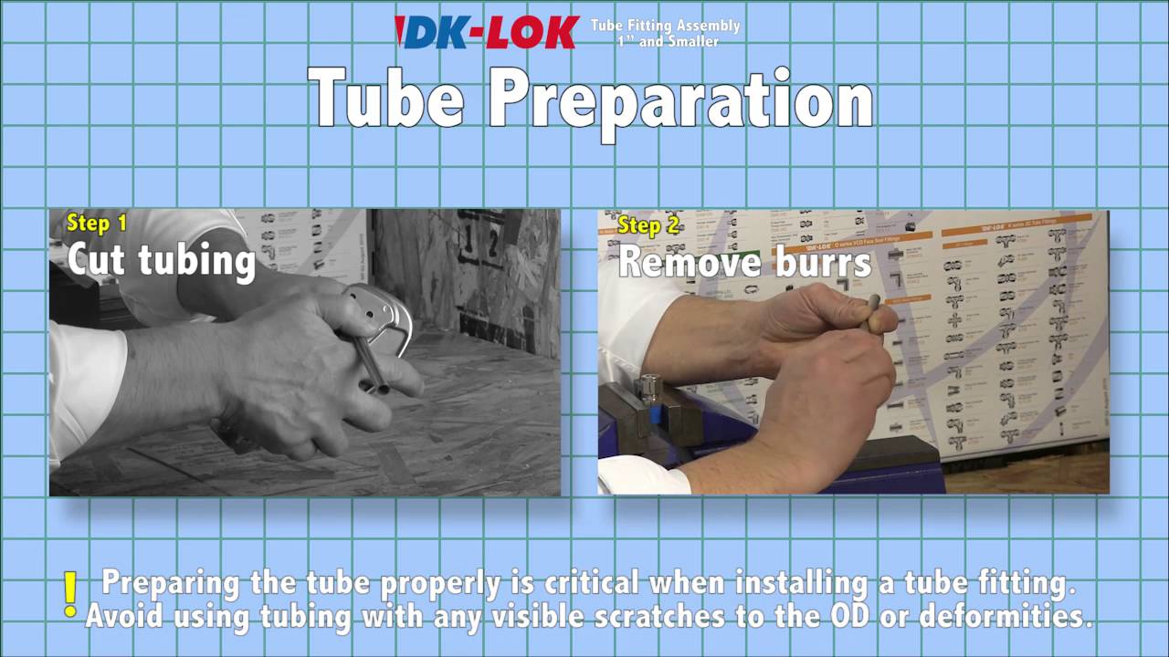 DK Lok Tube Fitting Assembly 1 inch and Smaller