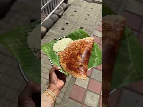 Crowd favourite Benne masala dosa #food #foodie #streetfood #breakfast #budgetfriendly #nostalgia
