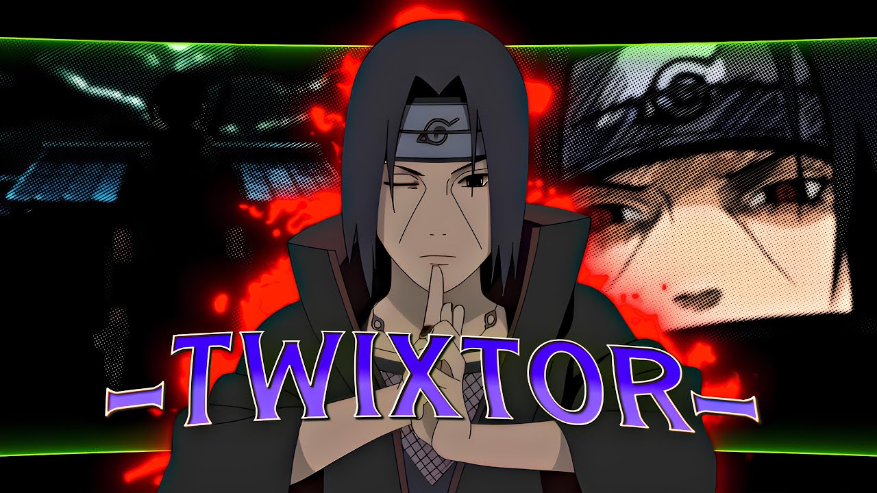 Itachi Uchiha Twixtor Clips 4K + CC