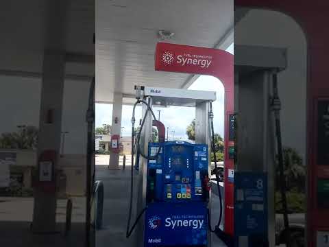 Gas 7-Eleven Synergy near Publix on A1A. Ormond Beach. Florida USA. Have a good day