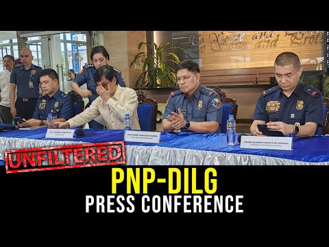 🔴 LIVE: PNP-DILG PRESS CONFERENCE | JULY 22, 2024