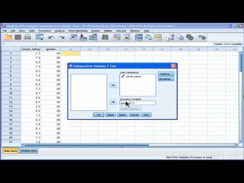 Dealing with Unequal Variances and Sample Sizes - SPSS (part 1)