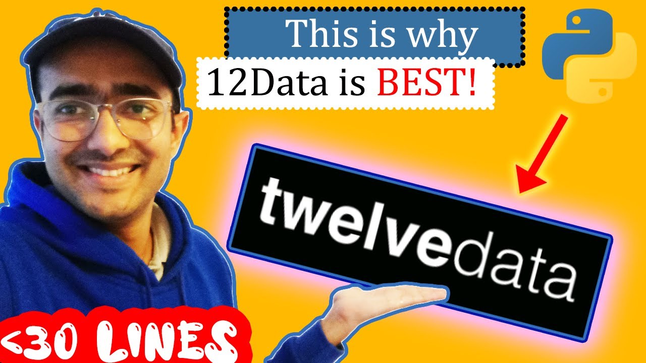 Twelve Data [Python] API Tutorial 2023: FREE Data🔴