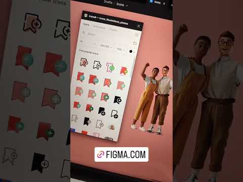 Icons8 plugin. #figma #figmaplugins #figmatutorial #ui #uidesign #uiux #tutorial