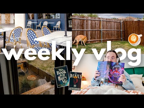 a 2 hour vlog with two 5 star reads & some epic fantasy! | WEEKLY VLOG