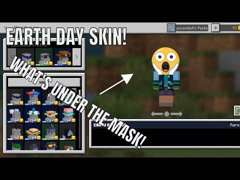 *NEW* Minecraft Bedrock Character Creator Options (FREE SPECIAL EARTH DAY SKIN)